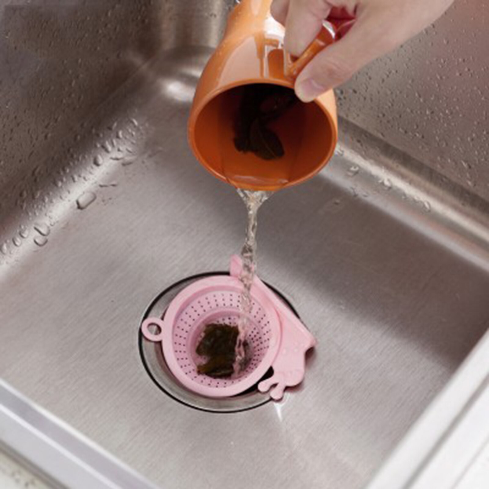 Silicone Drain Cover Adjustable Cartoon Snail Anim... – Grandado