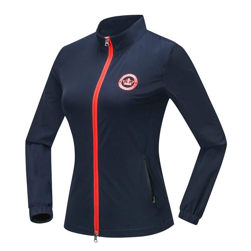 Women Windproof Golf Jacket Long Sleeve Golf Windb... – Grandado