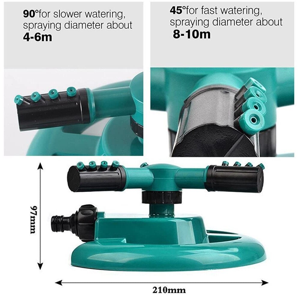 Garden Sprinkler, 360 Degrees Rotating Lawn Sprink... – Grandado