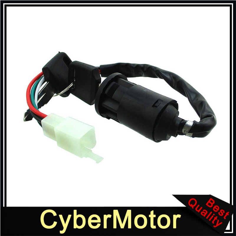 Motorcycle 4 Wire On Off Ignition Key Switch For 5... – Grandado