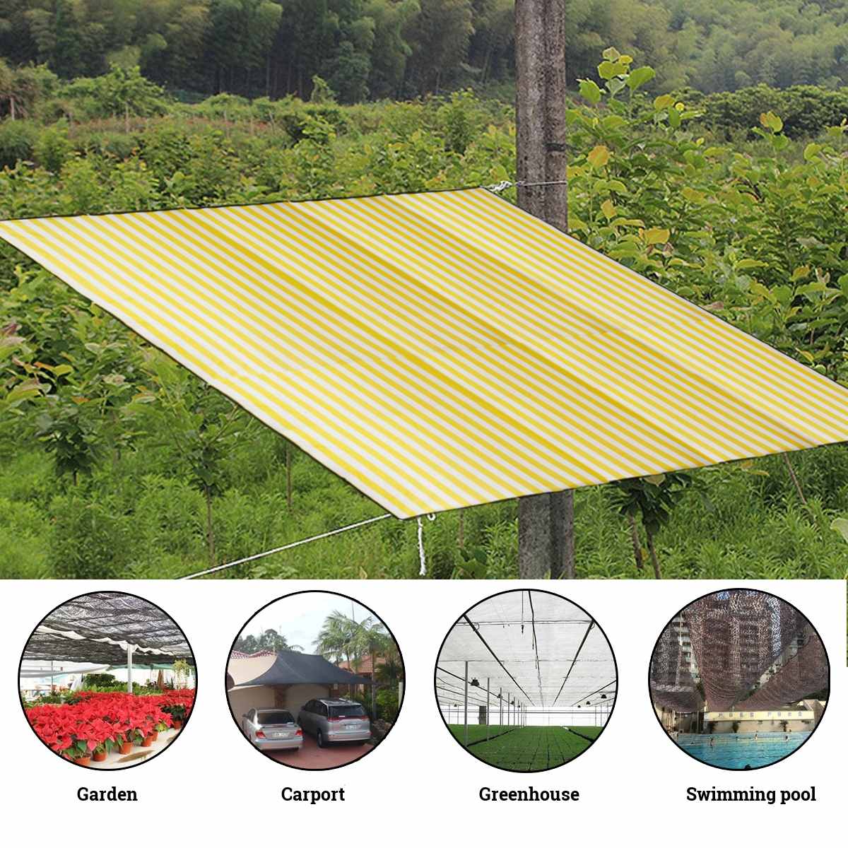 HDPE Anti-UV Sunshade Net Outdoor Garden Netting M... – Grandado