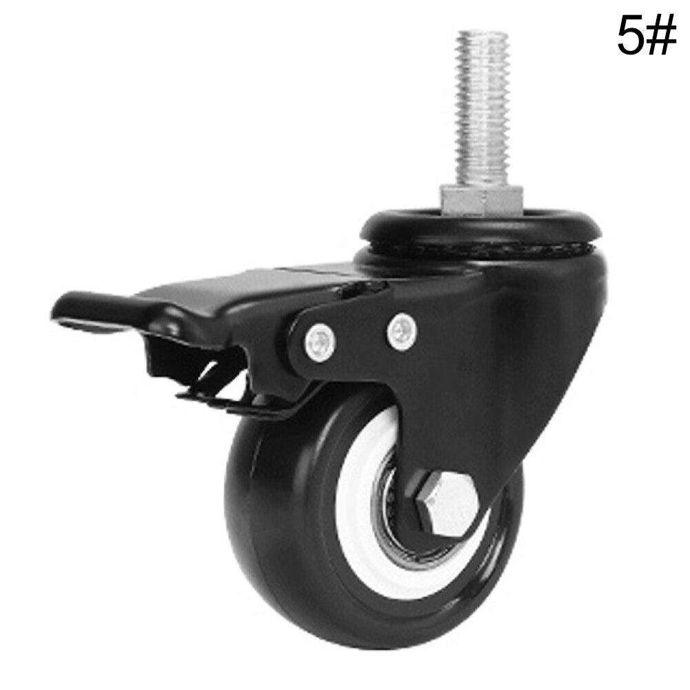 1.5 Inch PVC Universal Caster Truckle Swivel Wheel... – Vicedeal