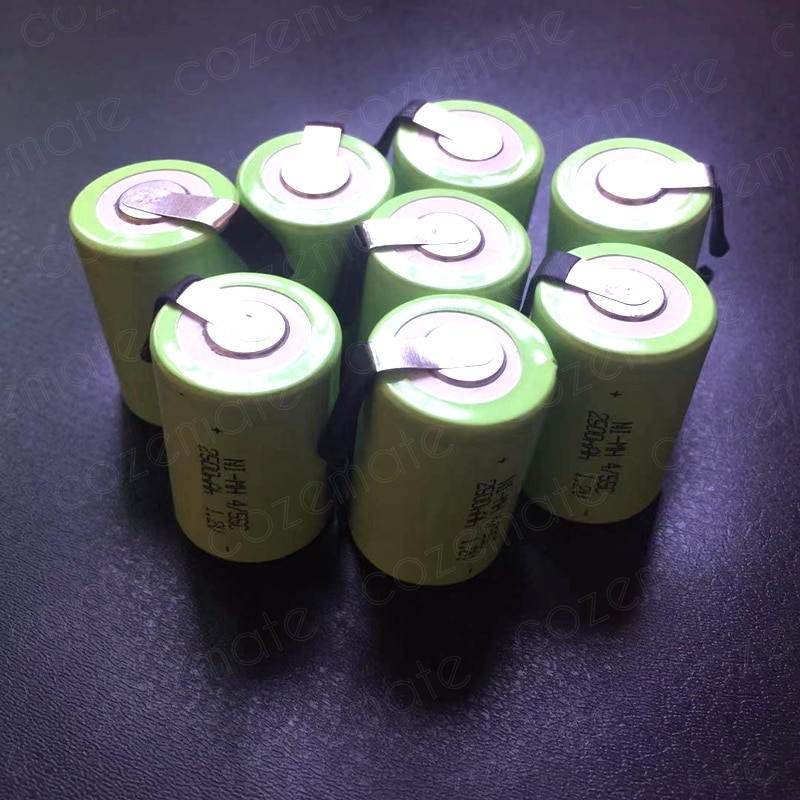 8pcs 1.2v 2500mah 4/5 Subc Sub C Sc Nimh Rechargea... – Grandado
