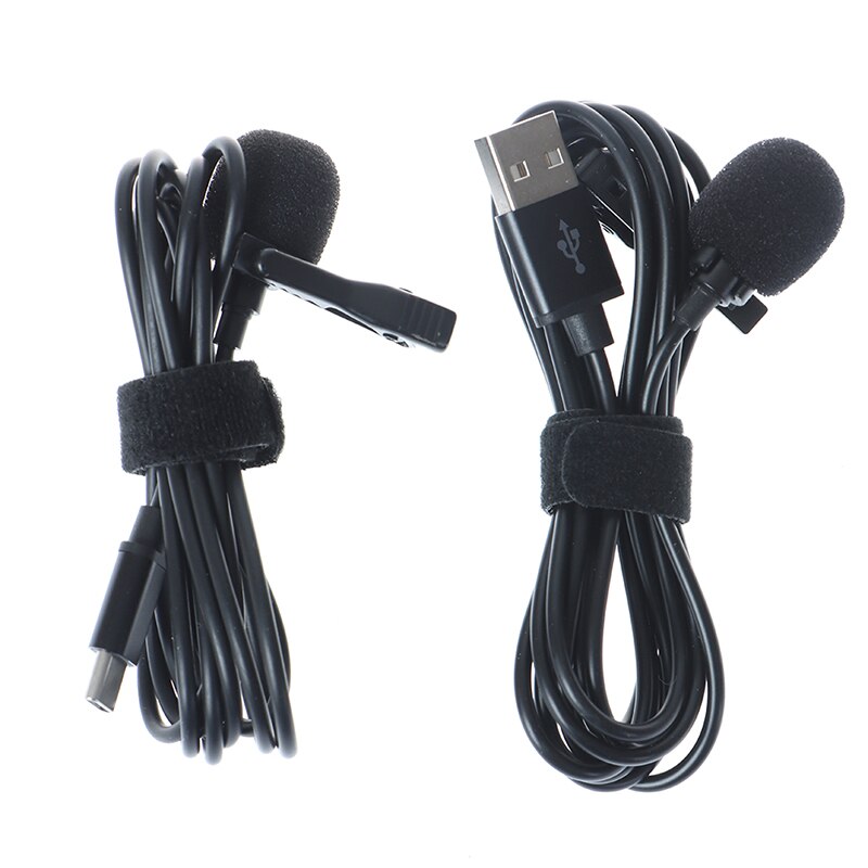 Draagbare Usb Mini Microfoon 2 M Revers Lavalier M... – Grandado