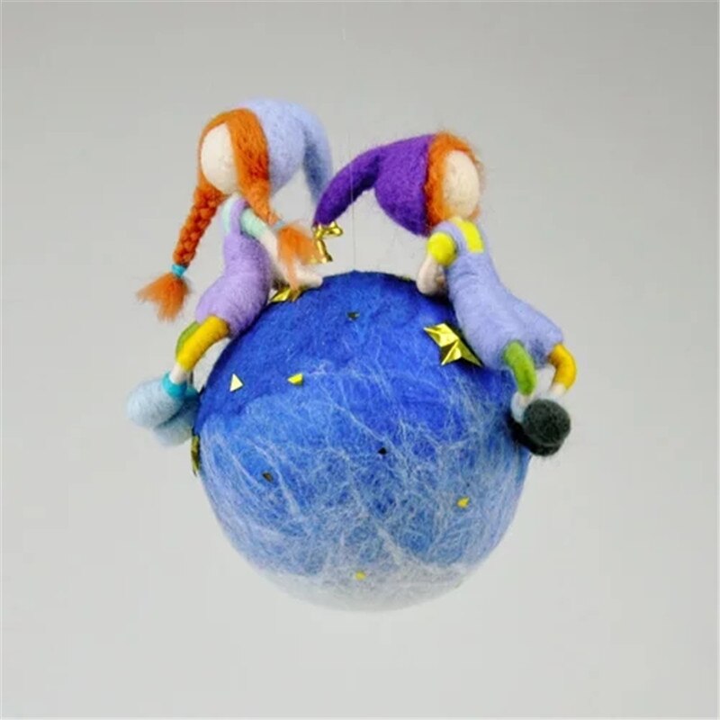 DIY Watching the Sky Custom Little Fairy Wool Felt... – Grandado