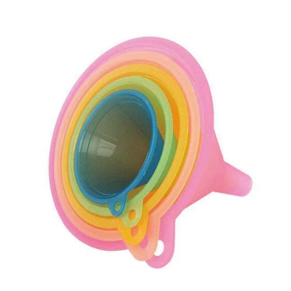 5 PCS Colorful Plastic Funnel Small Medium Large V... – Grandado