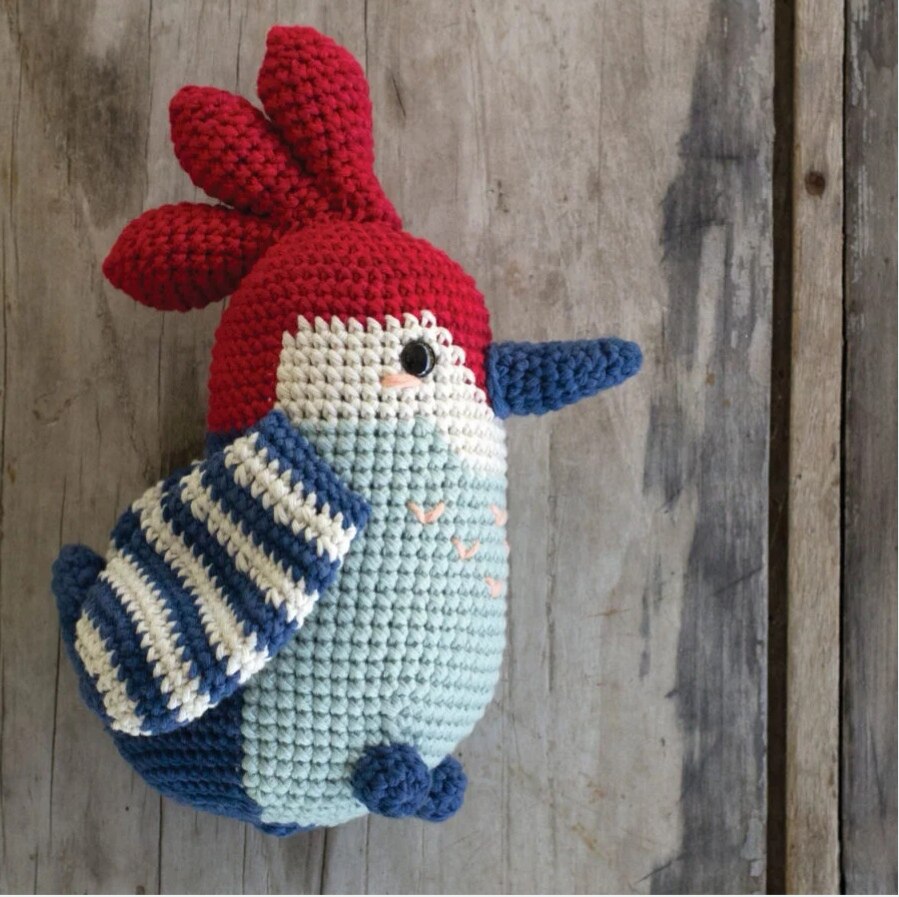 30cm Tall Cute Woodpecker Wool Felt Craft DIY Non ... – Grandado