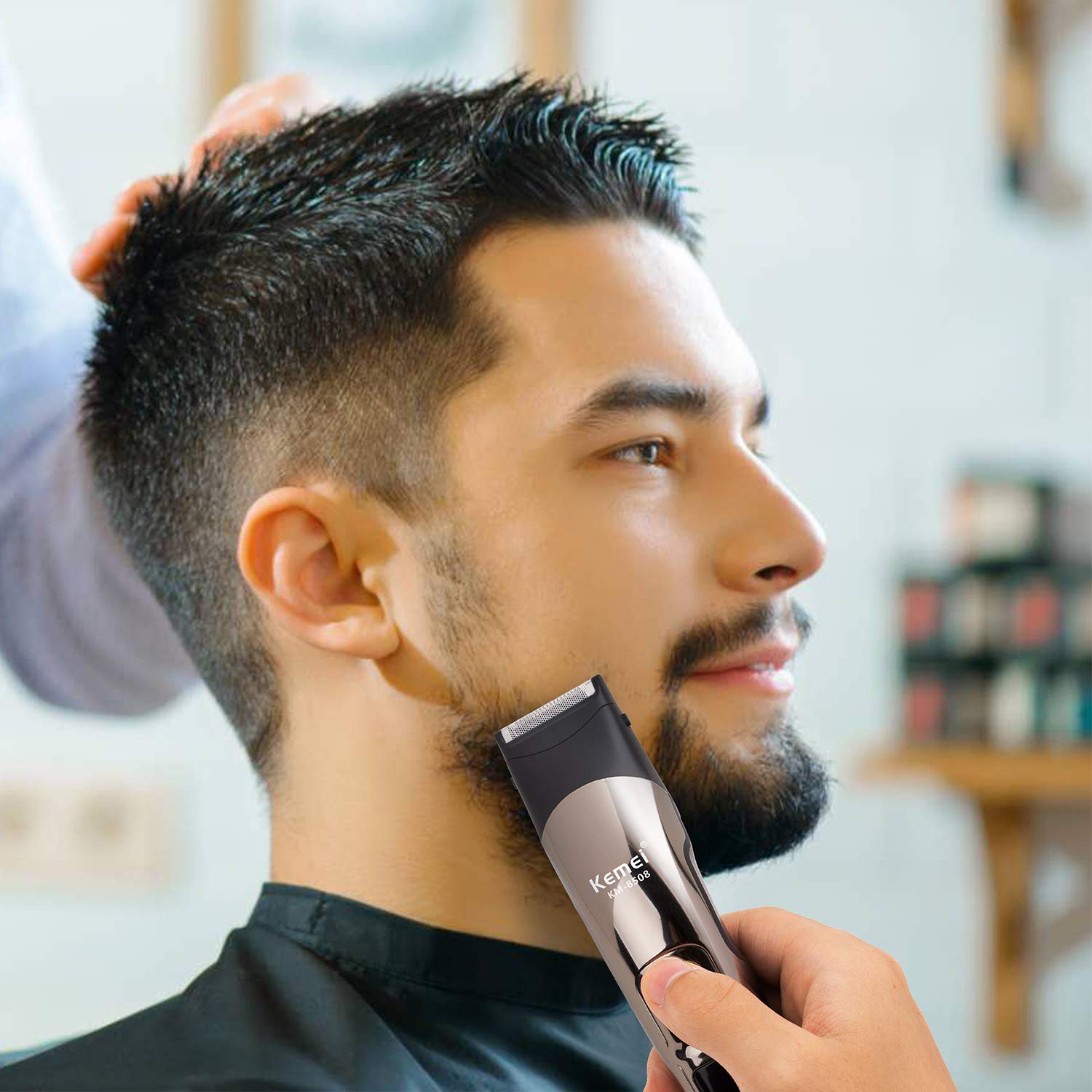 Kemei Hair Trimmer Waterproof 6 in 1 Hair Clipper ... – Grandado