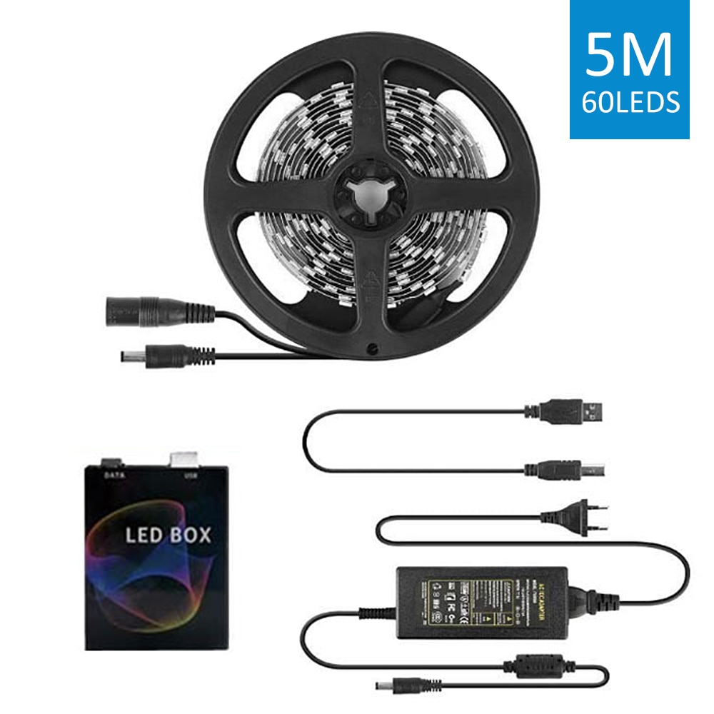 DIY Ambilight RGB USB 60 LED Strip Light Computer ... – Grandado