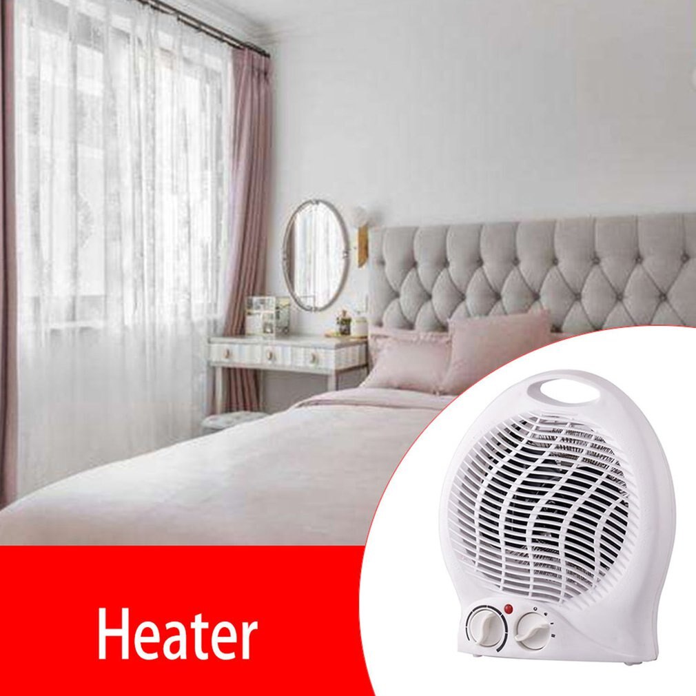 UK/US/EU Portable Fan Heater Adjustable Thermostat... – Vicedeal