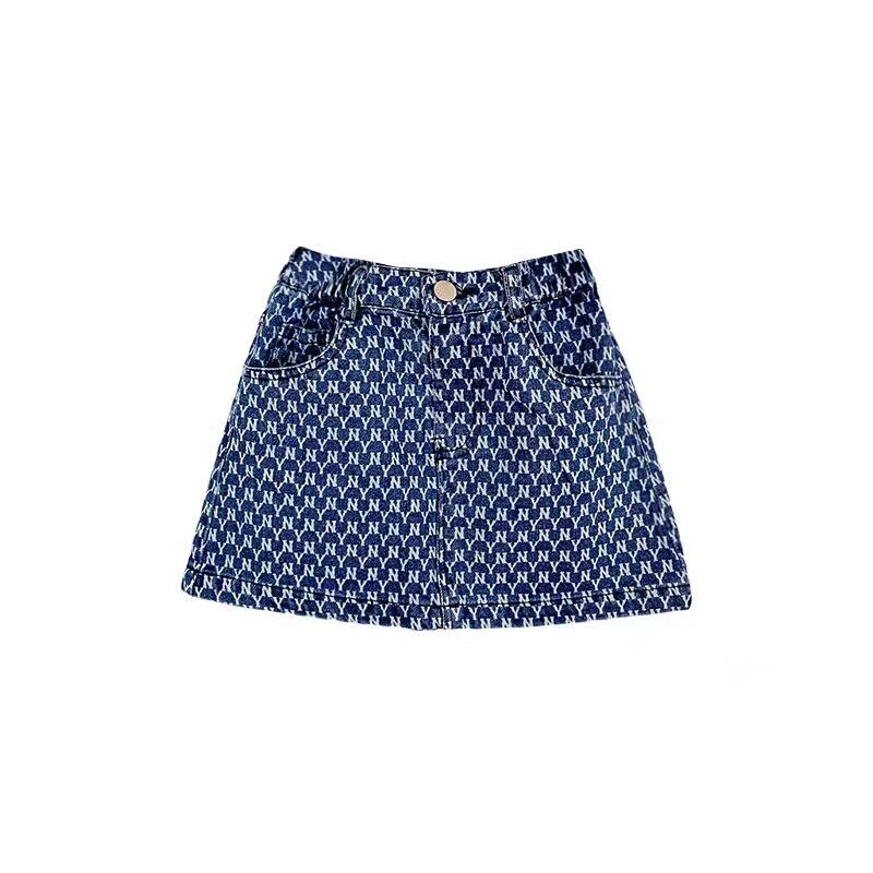 Girls Summer Skirt Children's Letters Versatil... – Grandado