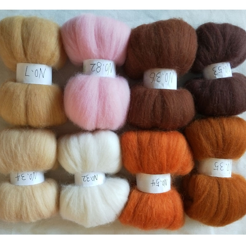 WFPFBEC felt wool roving merino wool felt kit need... – Grandado