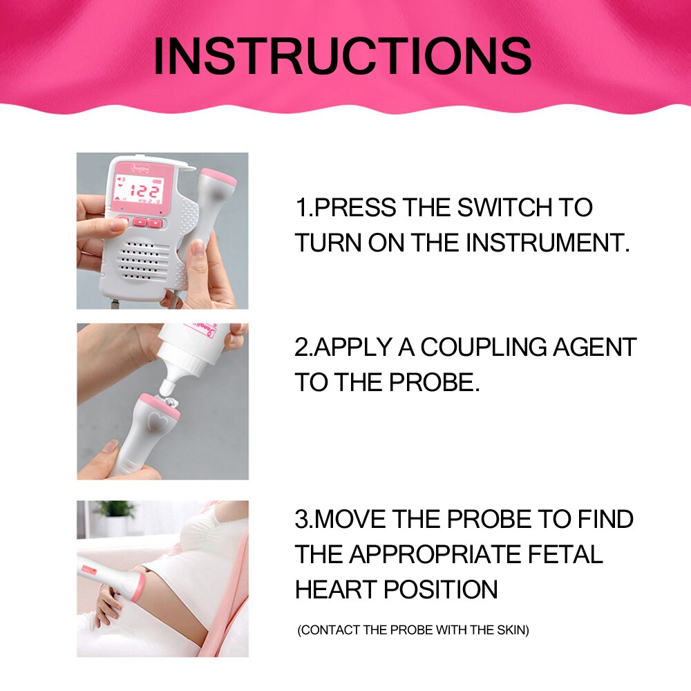 Fetal Tester No Radiation High sensitive Household... – Grandado