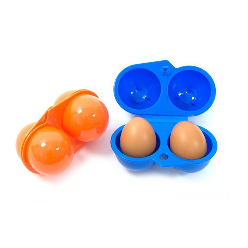 Portable Egg Storage Box 2 Trays Egg Case Carrier ... – Vicedeal