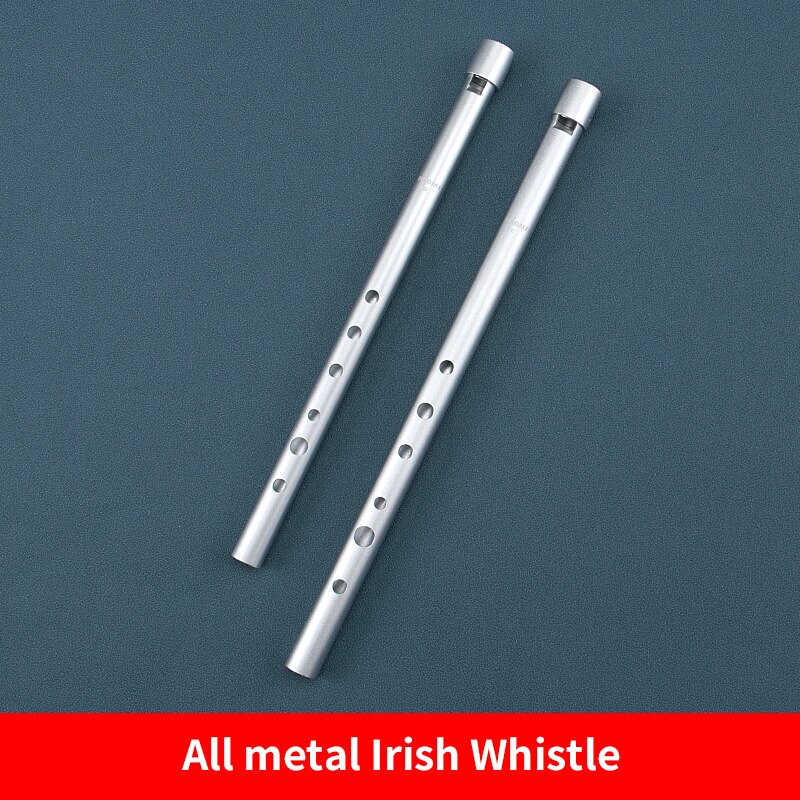 Aluminum tube flute Irish Whistle Flute C/D key Ir... – Grandado