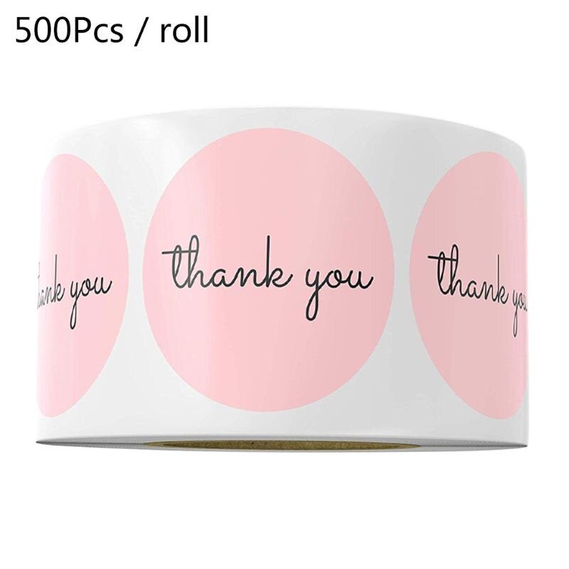 500 Stuks Dank U Stickers Verpakking Seal Label Sc... – Grandado