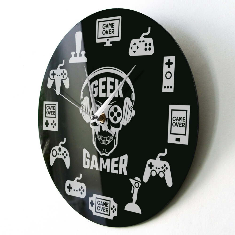 Gaming Time Video Game Hanging Wall Watch Console ... – Grandado