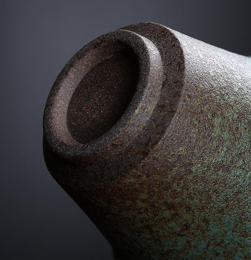 Ceramic Coarse Pottery Gaiwan 130ml Japanese Retro... – Grandado