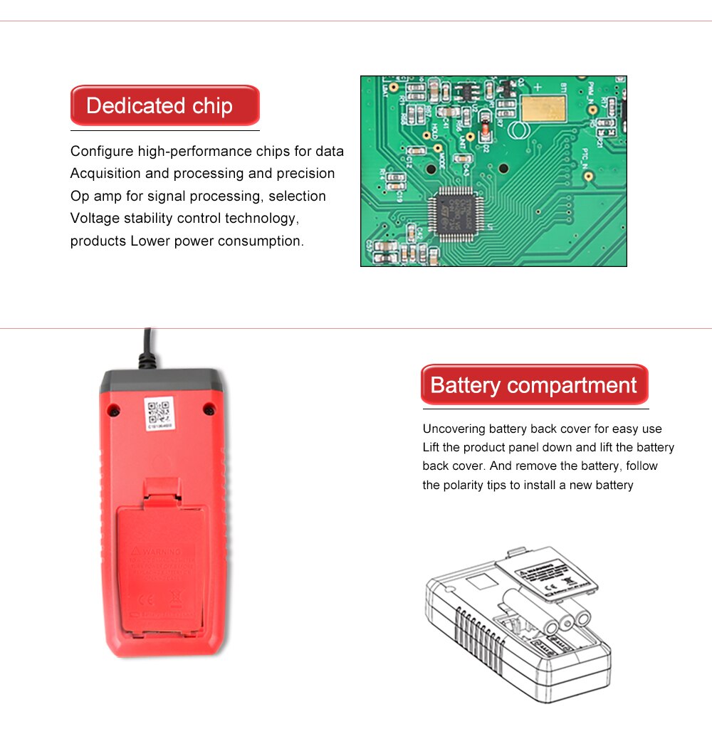 UT363S Split type Digital Anemometer Precise wind ... – Vicedeal