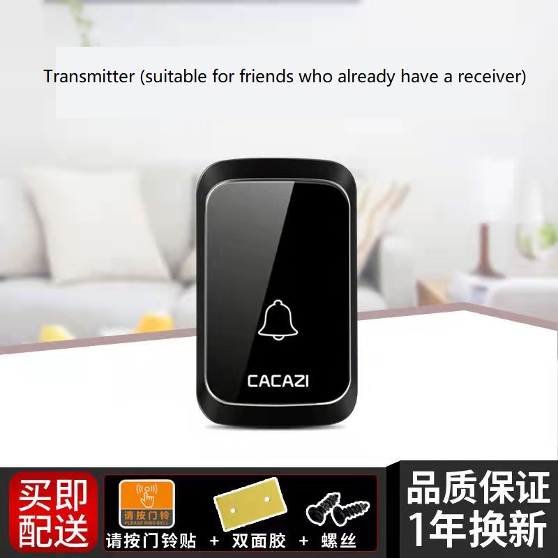 CACAZI A06 DC battery-operated Wireless Waterproof... – Grandado