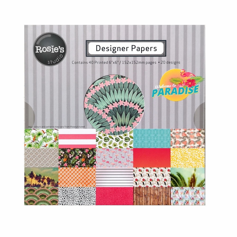 CRZCrafter 6 inch Scrapbooking Paper Pad 40 sheets... – Grandado