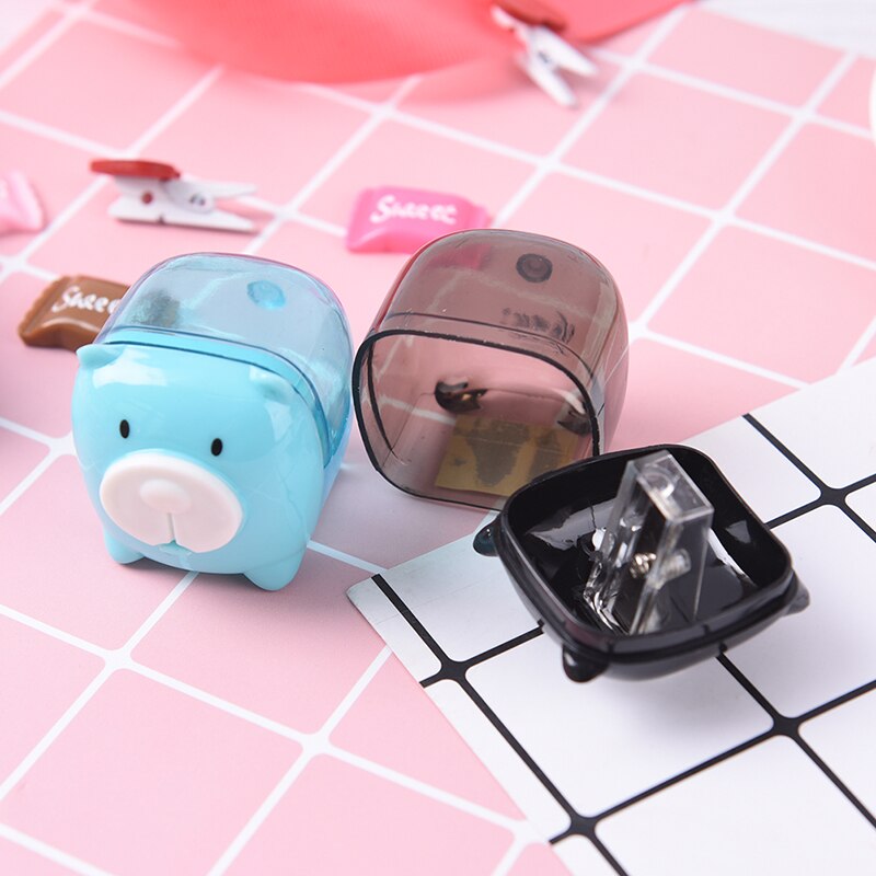 1 PCS Mini Cute Cartoon Pig Pencil Sharpener For S... – Grandado