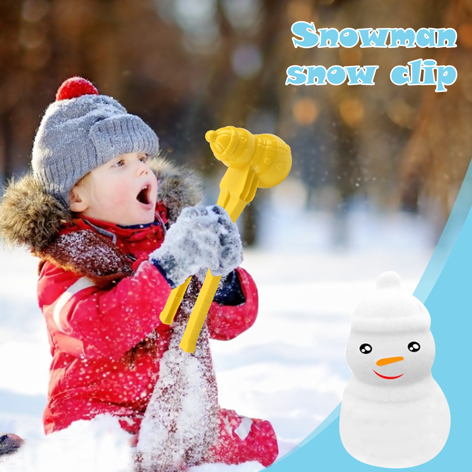 Cute Duck Shaped Snowball Maker Clip Children Outd... – Vicedeal