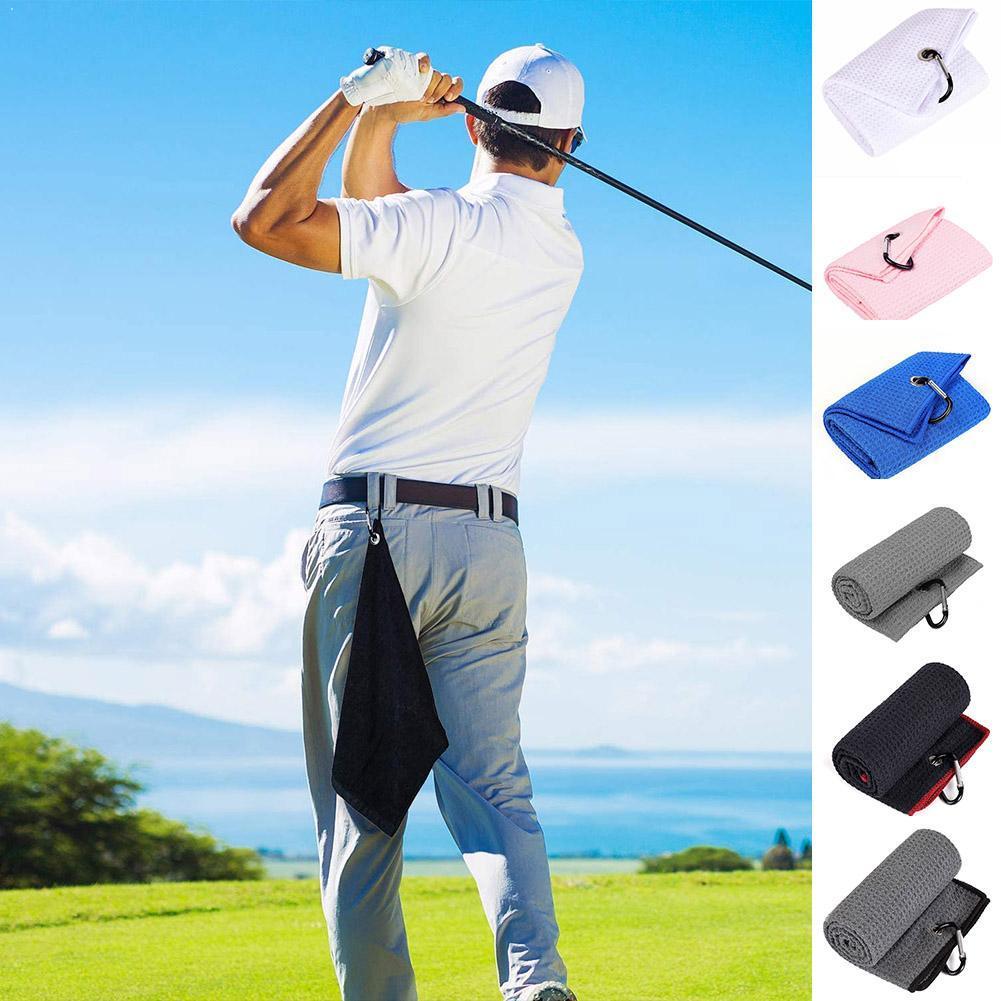 Golf Handdoek Microfiber Stof Wafel Patroon Karabi... – Grandado
