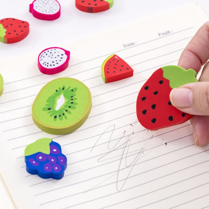 4Pcs Mini Fruit Eraser Children Learning Stationer... – Vicedeal