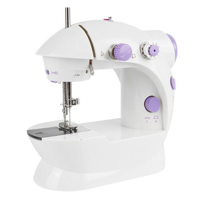Mini Naaimachine 2-Speed Dubbele Draad Draagbare E... – Vicedeal