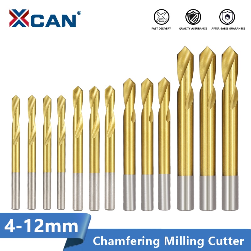 XCAN 90 Degrees Chamfering Milling Cutter 4/5/6/8/... – Vicedeal