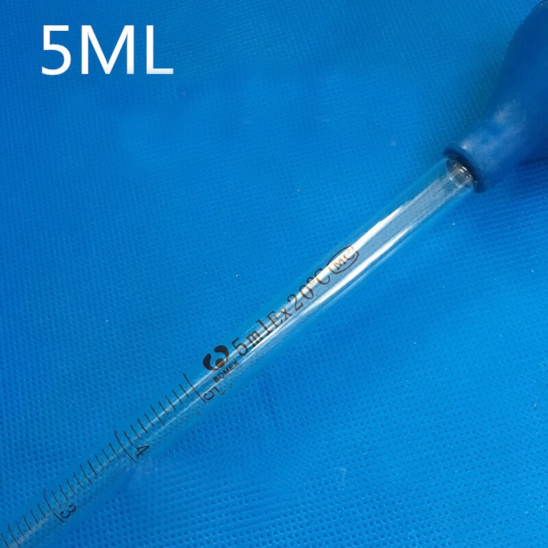 20 Pieces/lot Lab Glass 5mL Pipette Glass Dropper ... – Vicedeal