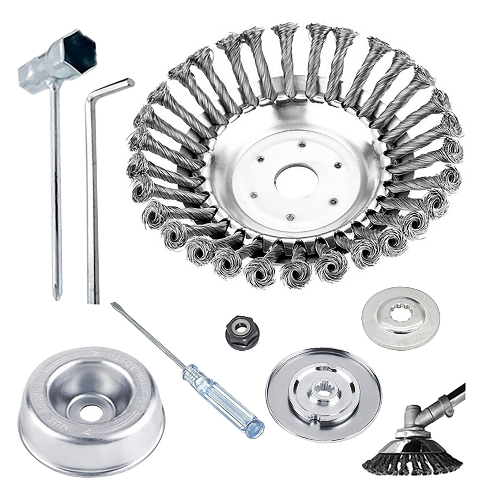 8 Wire Brush Kits With Blade Adapter Kit For Wire ... – Grandado