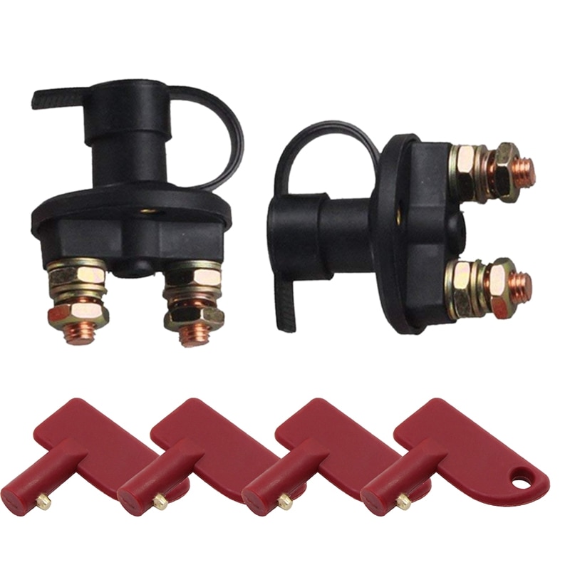 2 Pack 12V/24V Automotive Battery Isolator Disconn... – Grandado