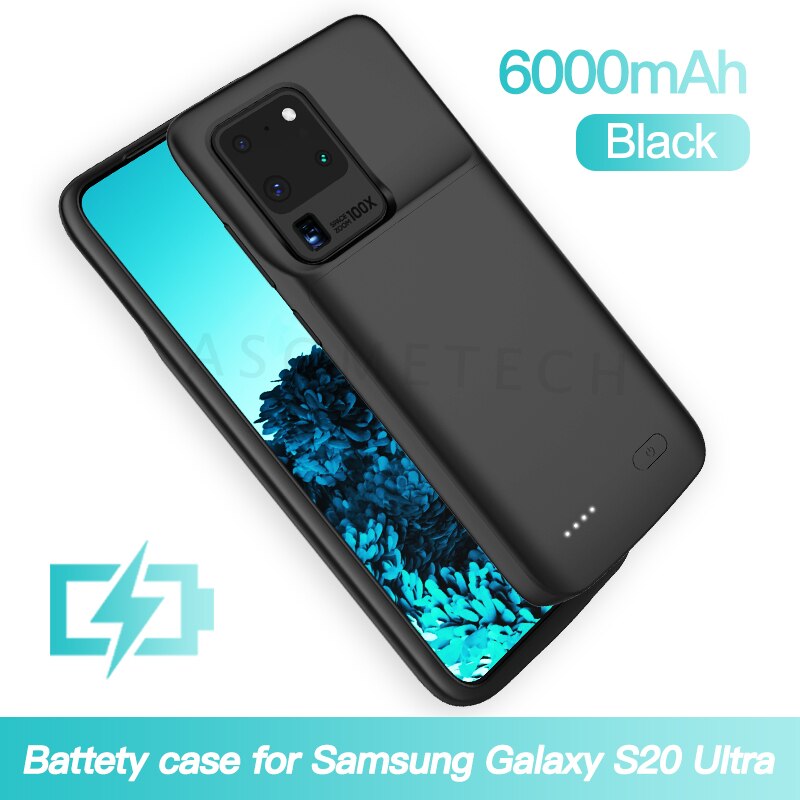 Voor Samsung S20 Ultra Batterij Case 6000Mah Draag... – Grandado