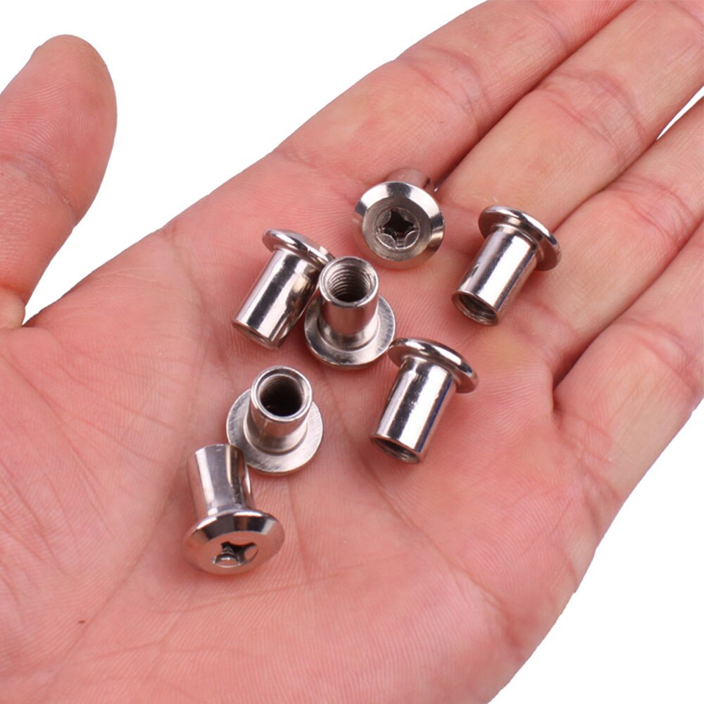 10pcs/lot 6mm Cross Splint Nuts Carbon Steel T Typ... – Grandado