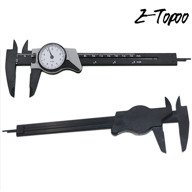 Table 0-150mm/0.1mm Dial Shockproof plastic Vernie... – Grandado