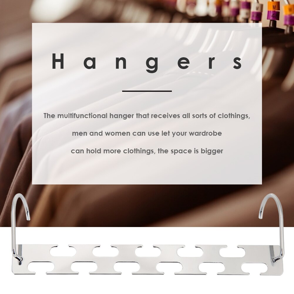 Multifunction Storage Hanger Stainless Steel Wardr... – Grandado