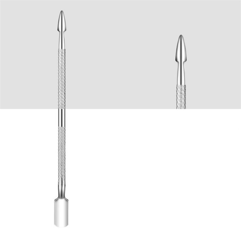 1Pcs Rvs Cuticle Pusher Nail Art Pedicure Manicure... – Grandado