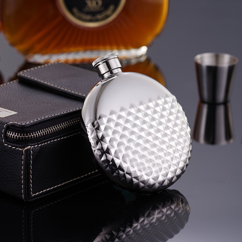 5OZ Portable 304 Stainless Steel Hip Flask Flagon ... – Grandado