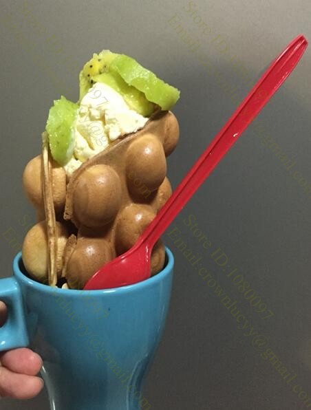 Nonstick Hongkong Egg Waffle Pan;Bubble Waffle Iro... – Grandado