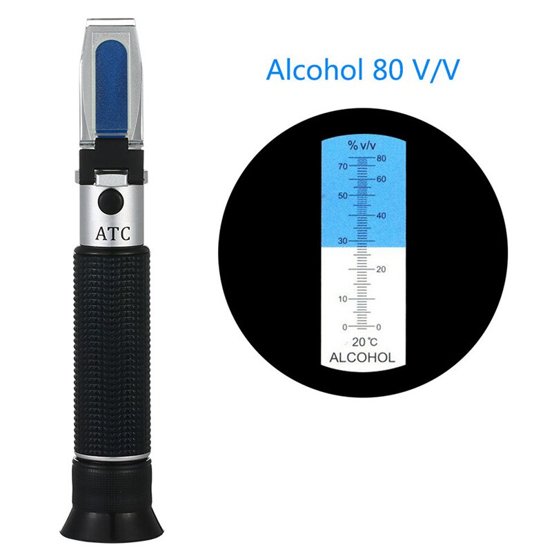 0-80% Refractometer Brix Sugar Beer ATC Refratomet... – Grandado