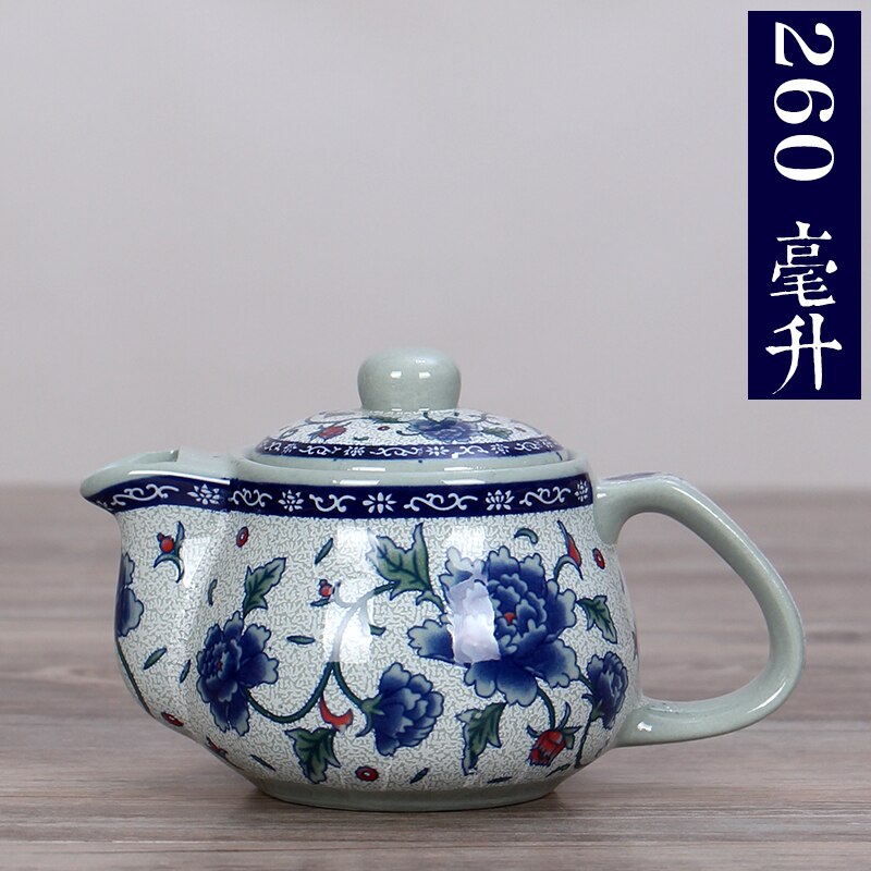 Jingdezhen Ceramic Teapot Small Teapot Blue and Wh... – Vicedeal