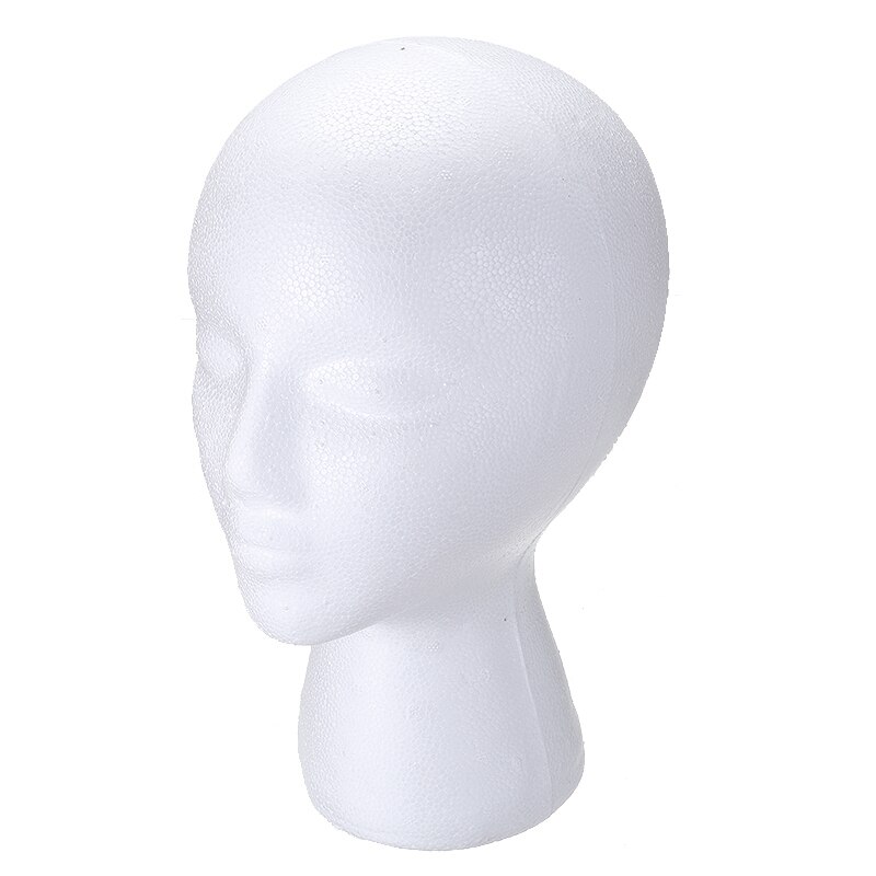 Female Wigs Cap Display Polystyrene Foam Mannequin... – Vicedeal