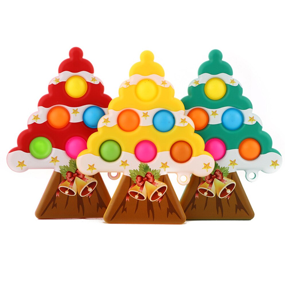 Silicone Christmas Tree Push Bubble Fidget Toys An... – Grandado