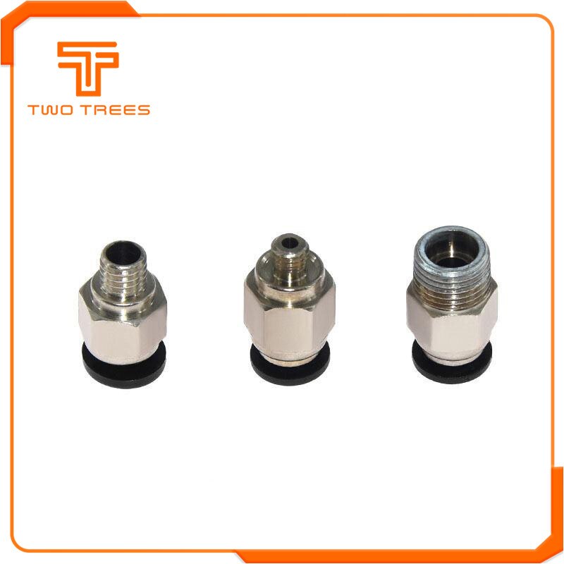 PC4-M6 Pneumatische Rechte Connector Messing Deel ... – Grandado