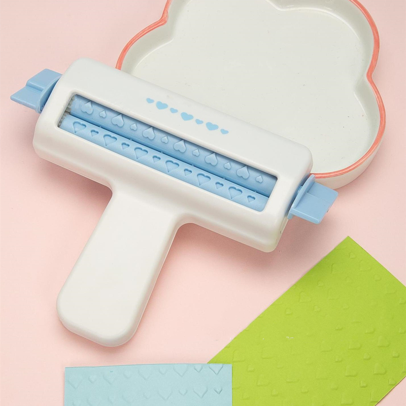 DIY Texture Roller Paper Craft Tools Paper Crimper... – Grandado