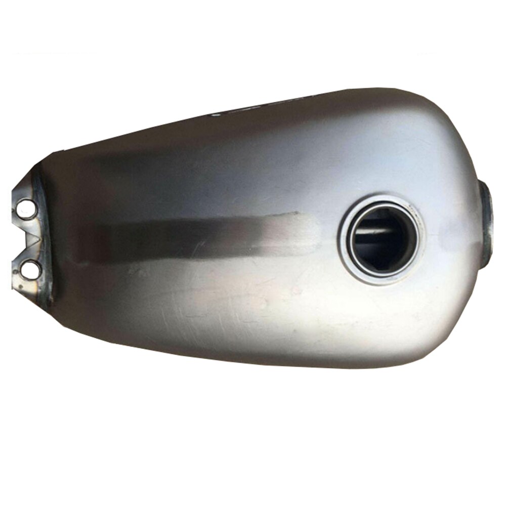 Motorcycle Bare Steel Vintage 9L Fuel Gas Tank wit... – Grandado