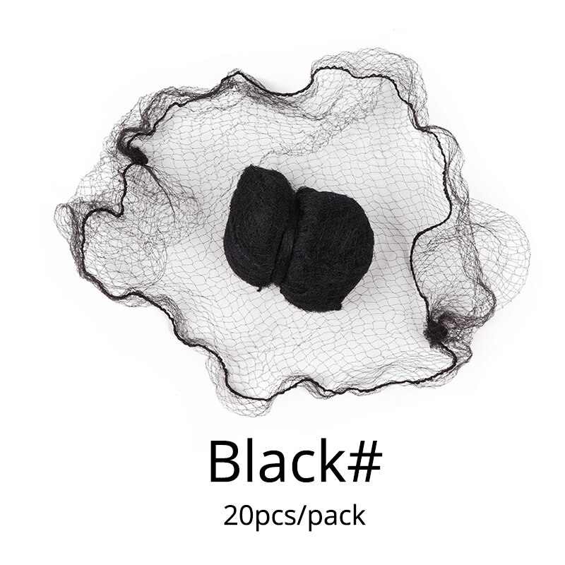 Nunify 20Pcs Hair Nets Invisible Elastic Edge Mesh... – Vicedeal