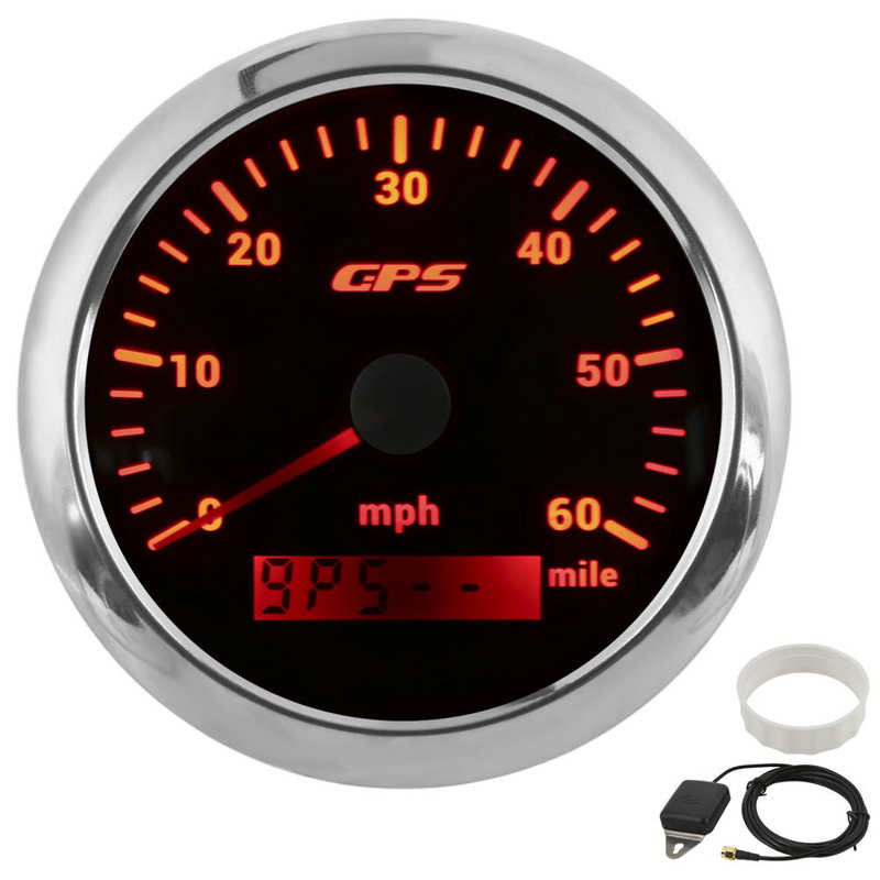 GPS Speedometer 85mm/3.35in Speed Odometer IP67 Wa... – Vicedeal